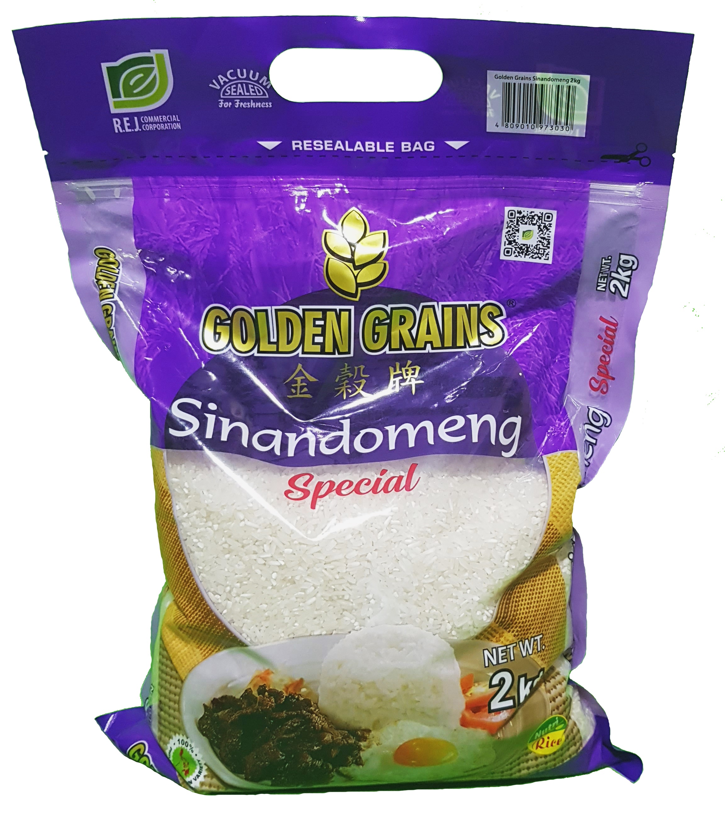 Golden Grains Sinandomeng Rice 2kg | Lazada PH