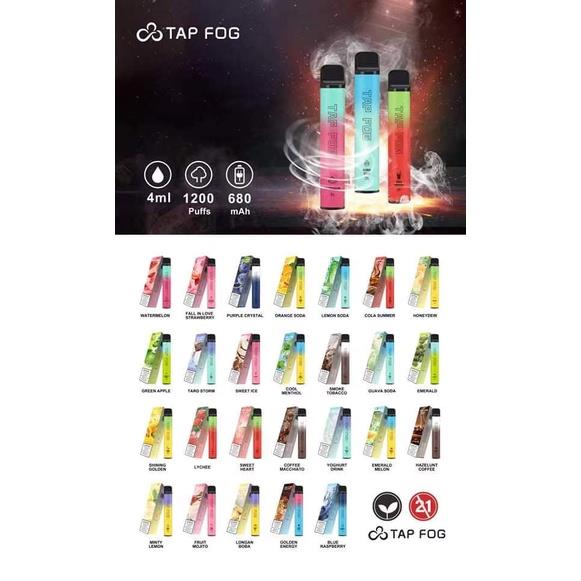 Tapfog disposable kit 1200 puff | Lazada PH