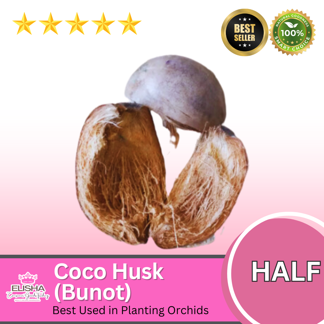 Coco Husk (Bunot) for Orchids or other plants great for indoor plants ...