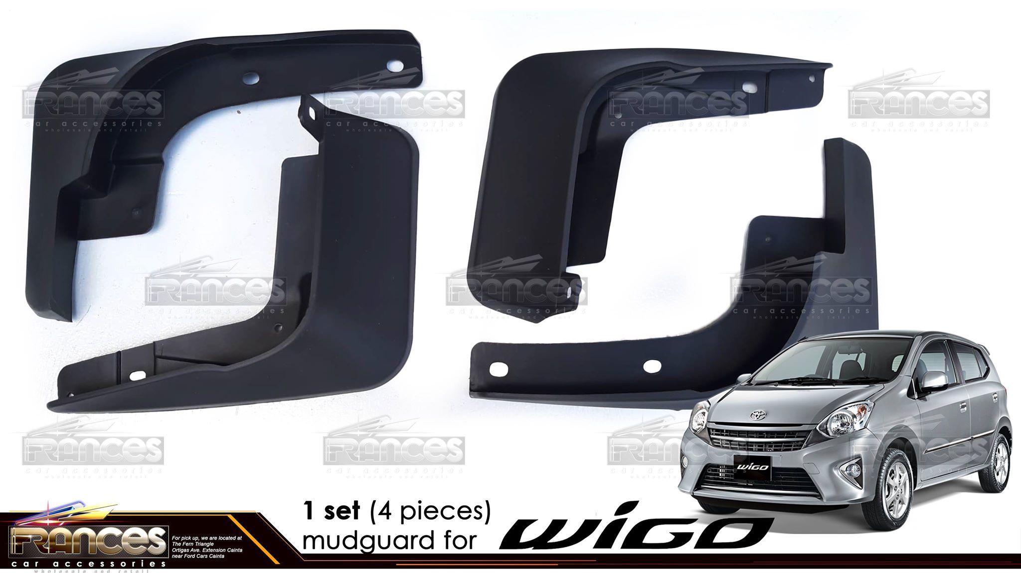 TOYOTA WIGO 2018-2023 MUDGUARD / MUD GUARD / SPLASH GUARD ( Wigo ...