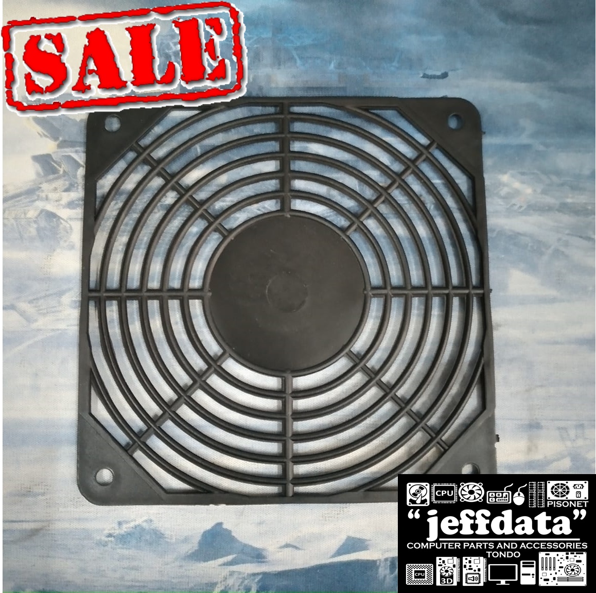 Plastic grill Cooling fan 120mm(Jeffdata Pc Legit) | Lazada PH