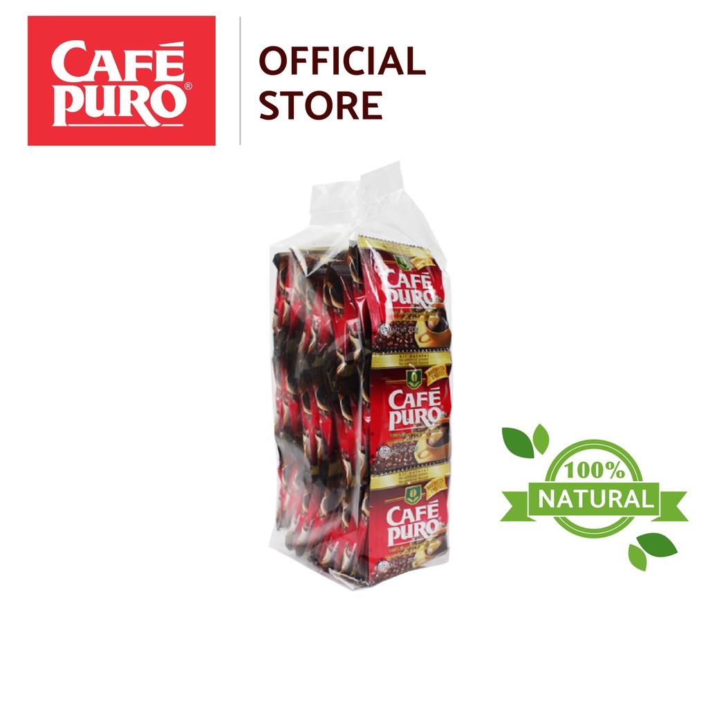 Cafe Puro Instant Coffee In 2g Sachet (72 Sachets / Bag) | Lazada PH