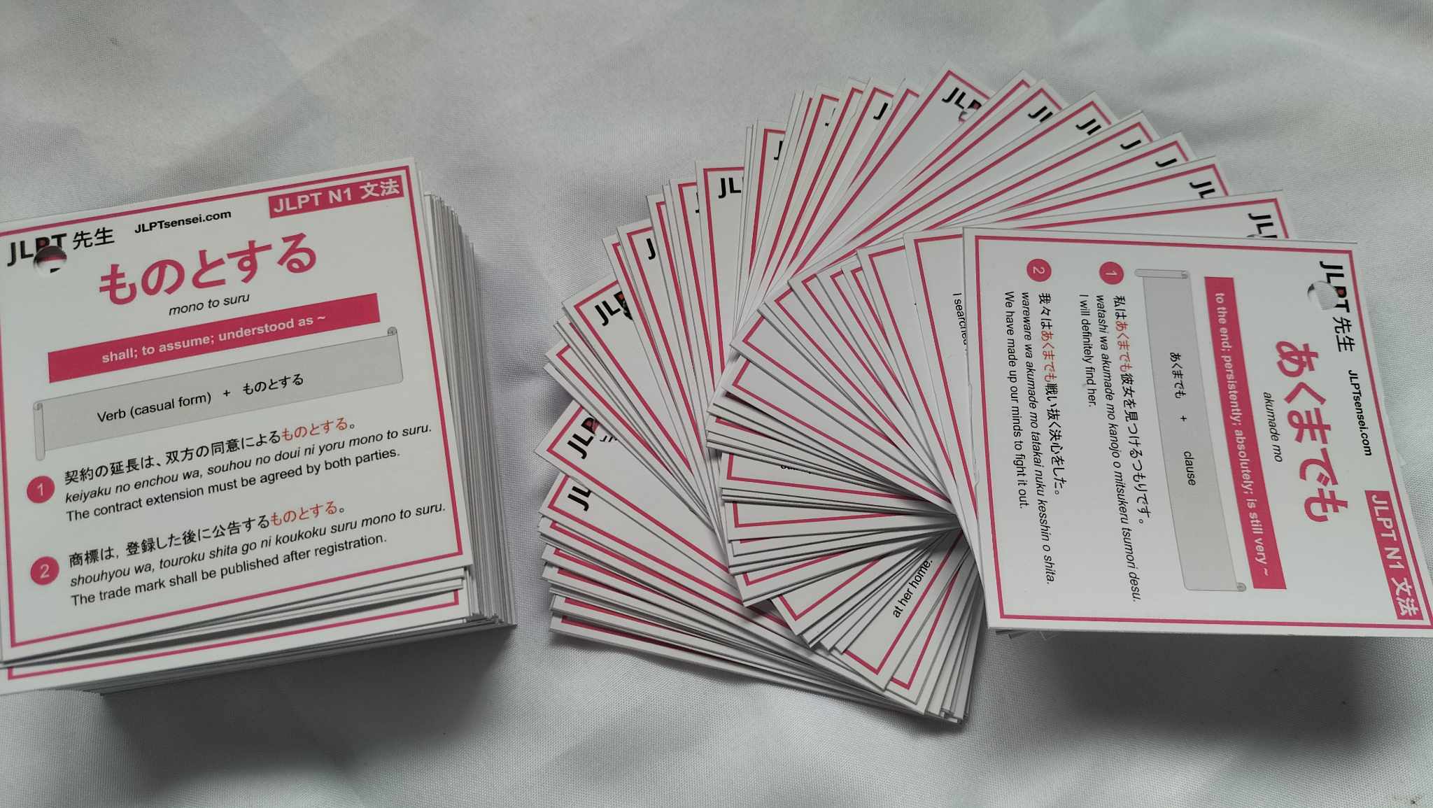 JLPT N5 to N1 Japanese Pattern Grammar - FLASHCARD | Lazada PH