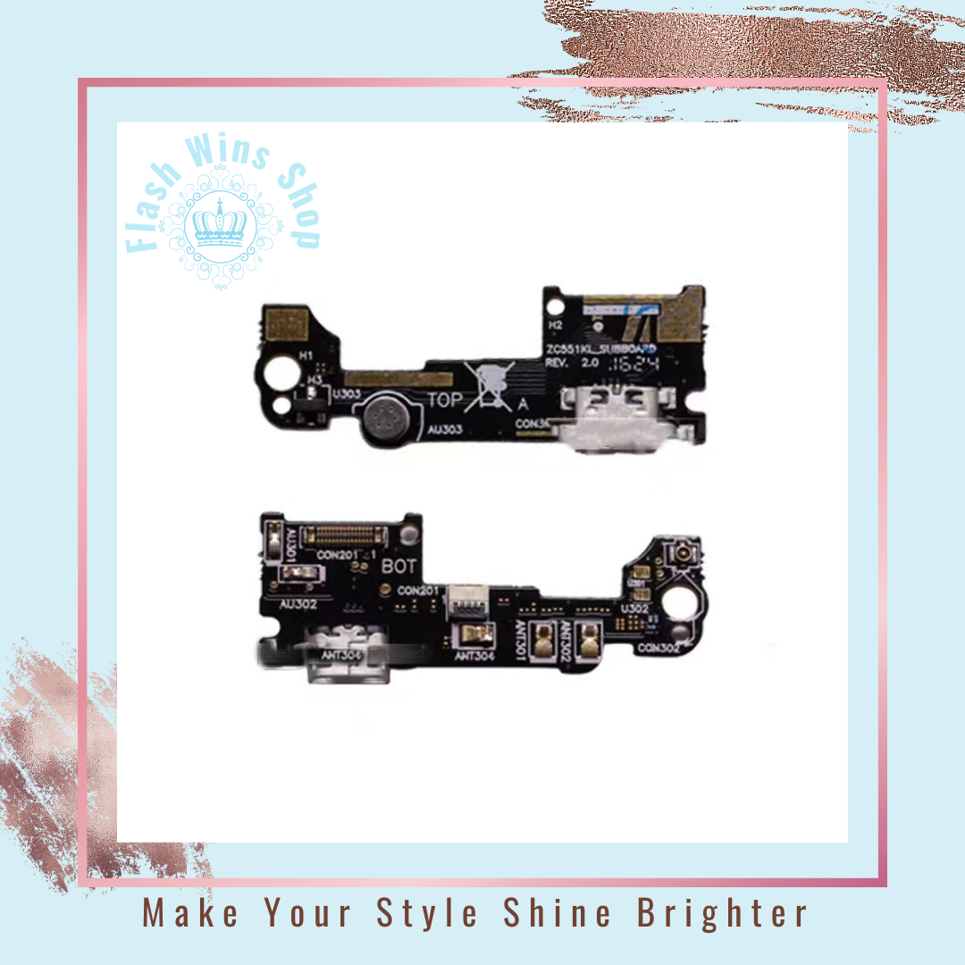 Asus Zenfone 3 Laser 5.5 ZC551KL Replacement Charging Board Charger Pin ...