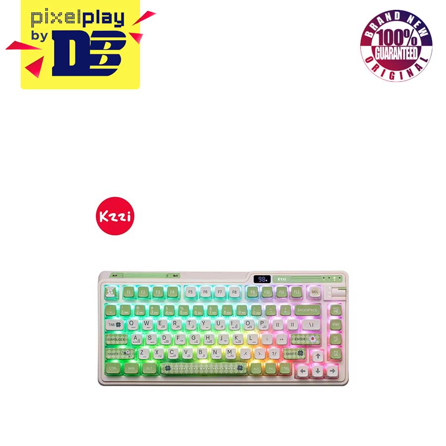 KZZI K75 Pro Tri-Mode RGB 82 Keys Hot-Swappable Mechanical Keyboard ...