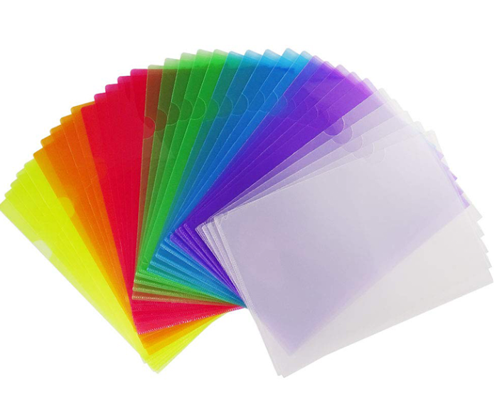 Folder L type Plastic Clear 12Pieces | Lazada PH