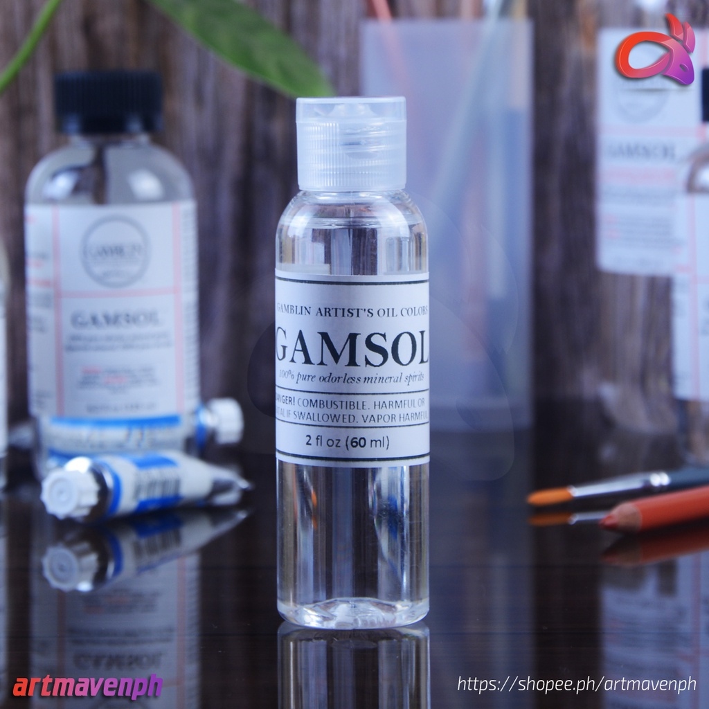 Gamblin Gamsol Odorless Mineral Spirits Oil Thinning Solvent | Lazada PH