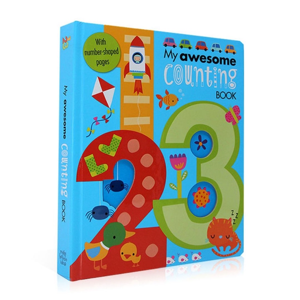 【Ready Stock】My Awesome Alphabet Book / My Awesome Counting Book (board ...