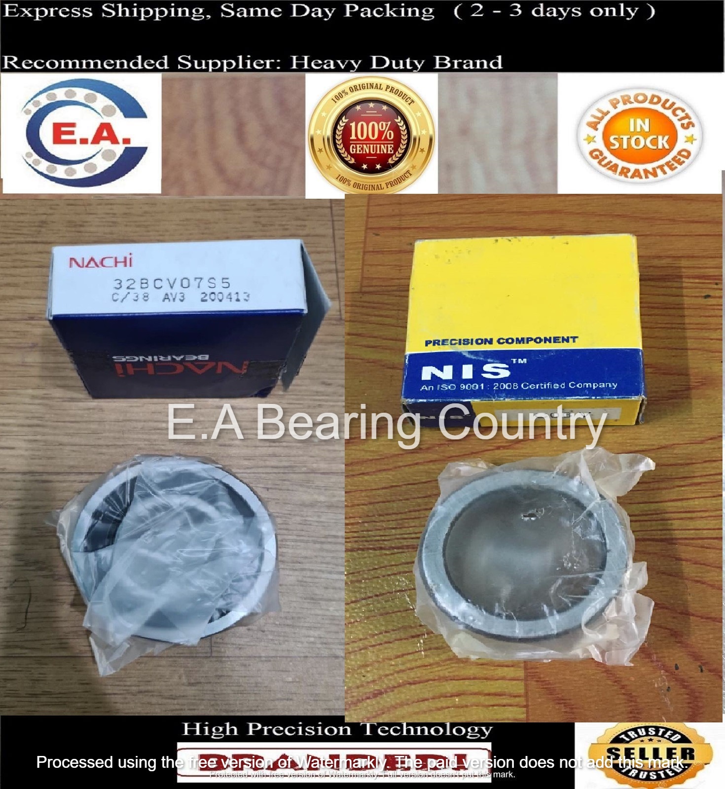 TOYOTA AVANZA REAR AXLE BEARING 32x72x19 x25 Extended Inner Race ...