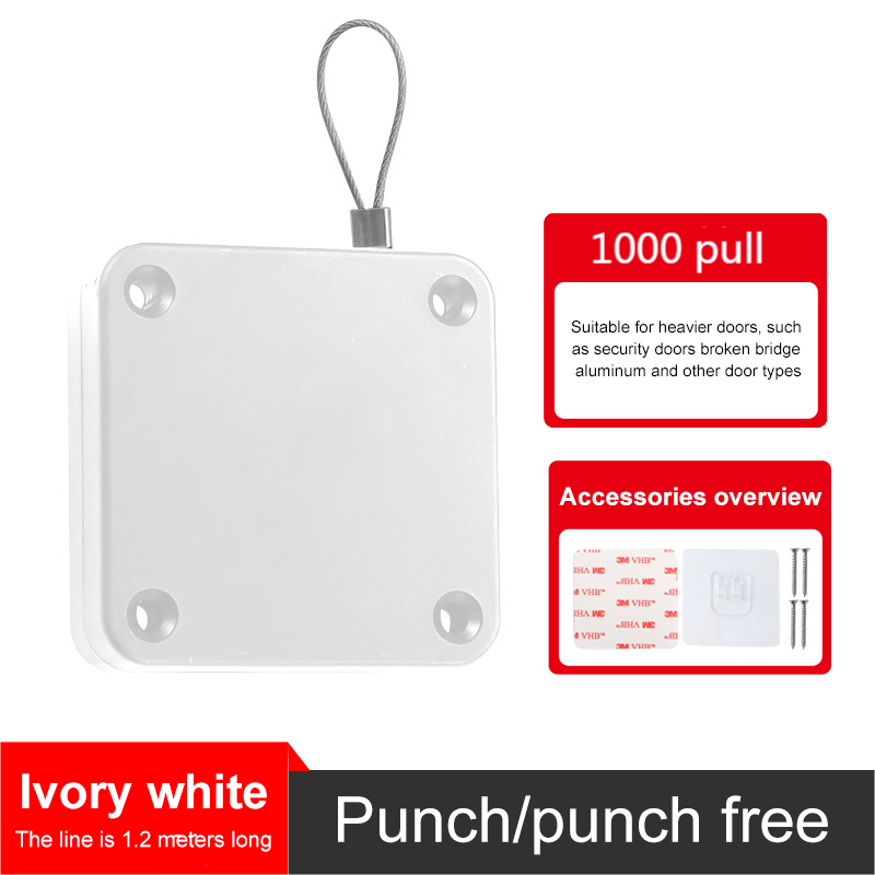 Automatic Door Closer Punch-Free Adjustable stainless steel Door ...