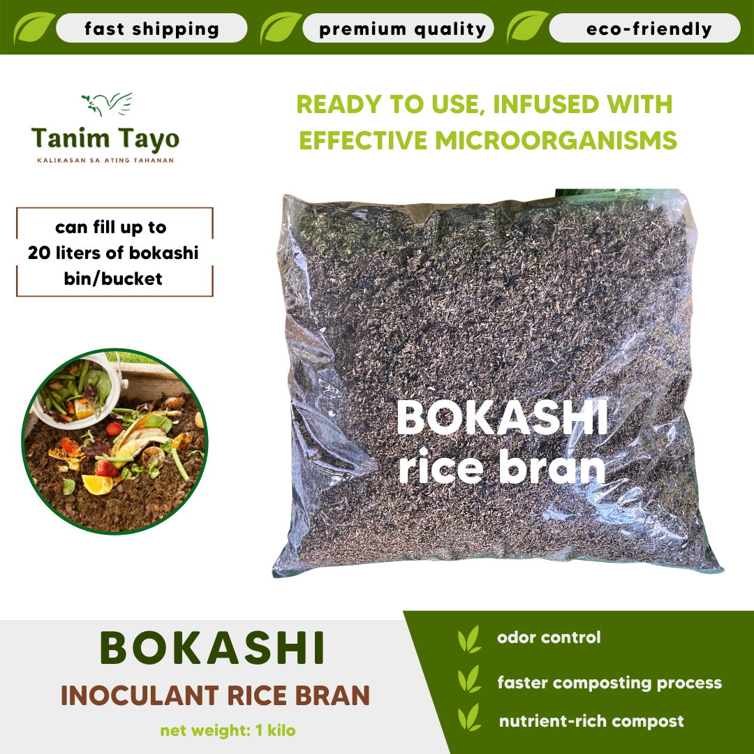 Tanim Tayo Bokashi Bran, Bokashi Rice Bran, Bokashi Composting | Lazada PH