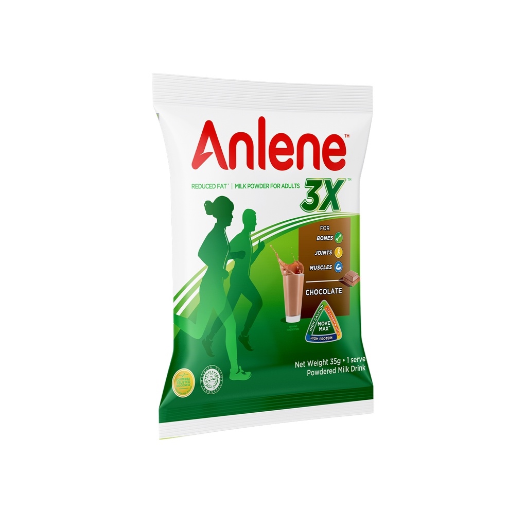 Healthy Anlene 3X Movemax Milk Powder Chocolate 35G x24 (Sachet ...