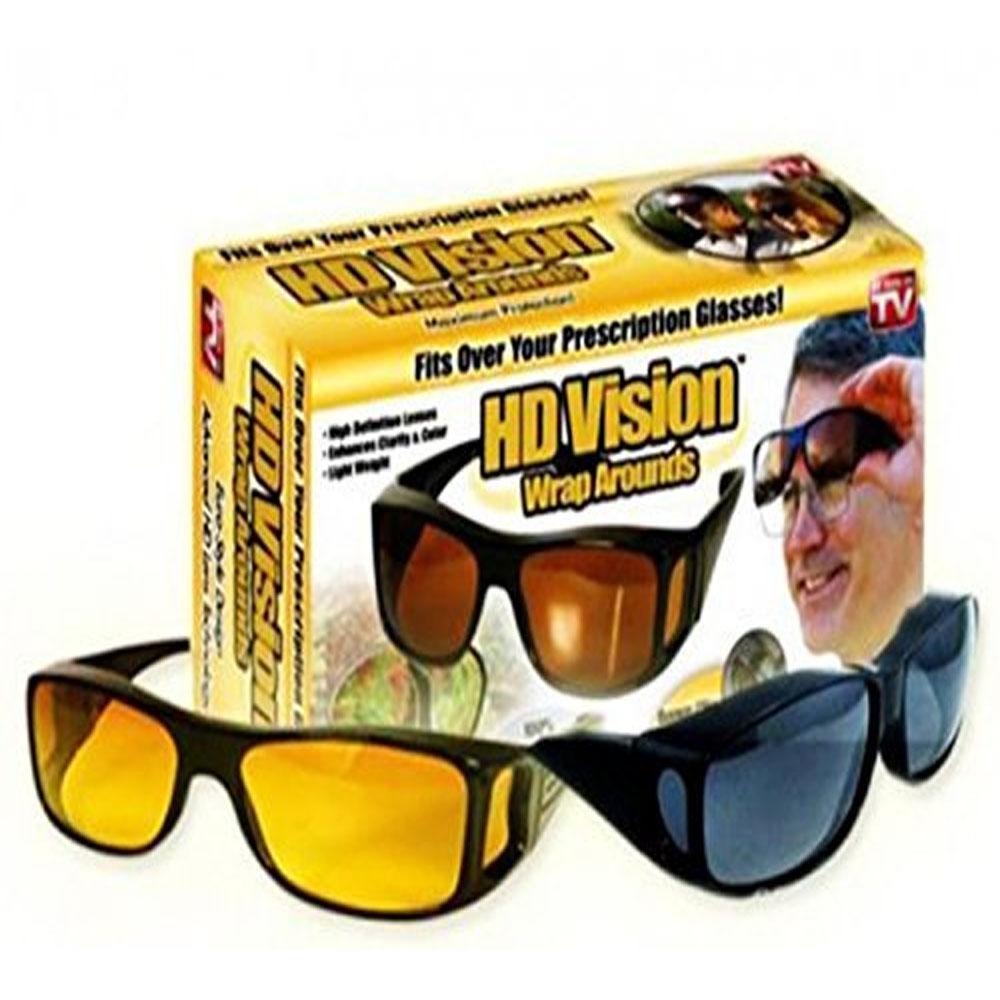 HD Vision Wrap Around Sunglasses Day & Night Visor | Lazada PH