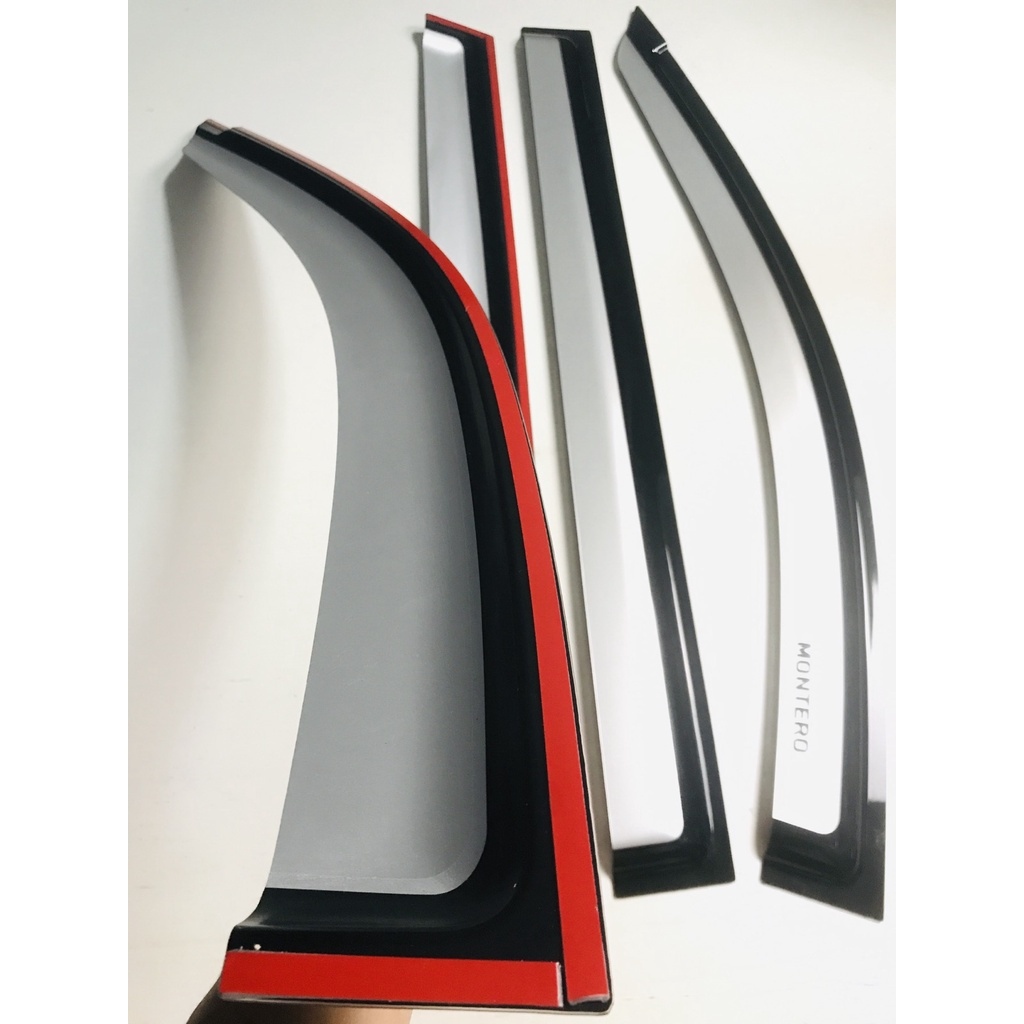 Rain Visor - Mitsubishi Montero 2008 2009 2010 2011 2012 2013 2014 2015 ...