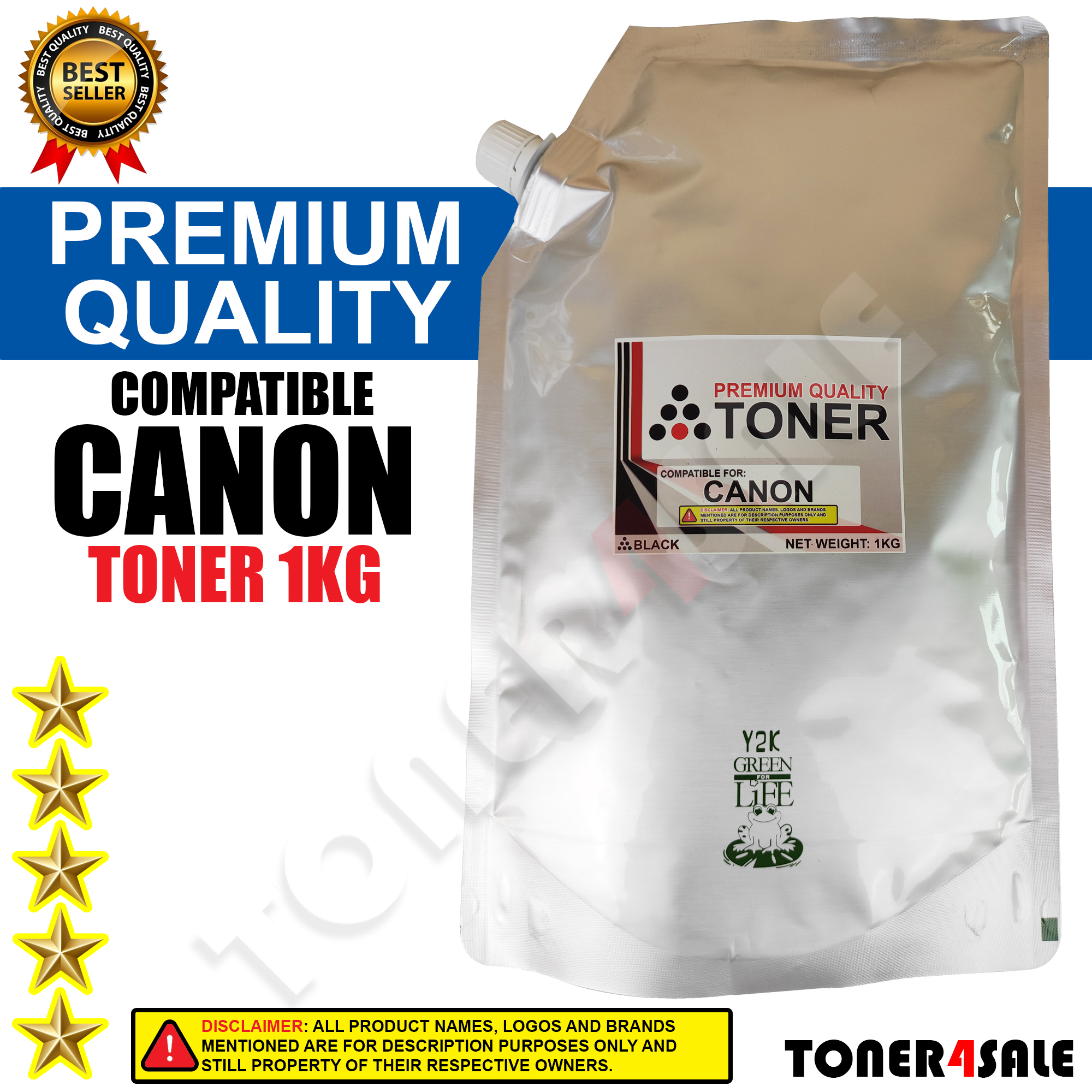 Premium Compatible Canon Toner Powder Refill 1KG 500G | Lazada PH