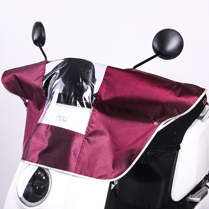 Electric Vehicle Front Rain Cover Dust Cover Transparent Instrument ...