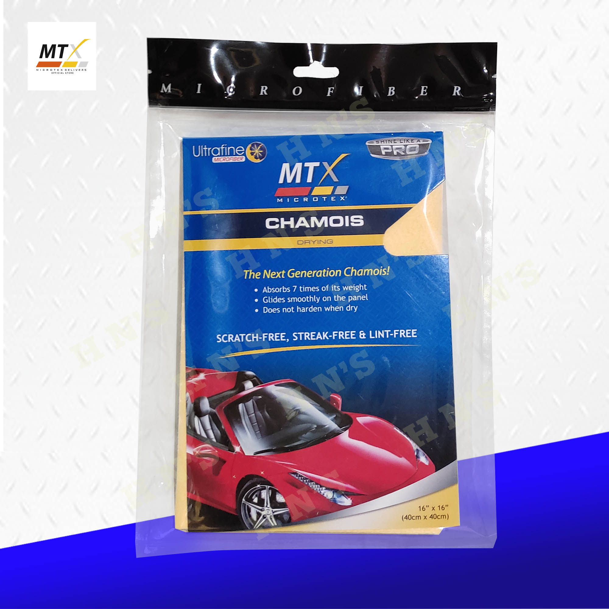 Microtex MTX Microfiber Chamois Drying Cloth Car Care 16" x 16" | Lazada PH