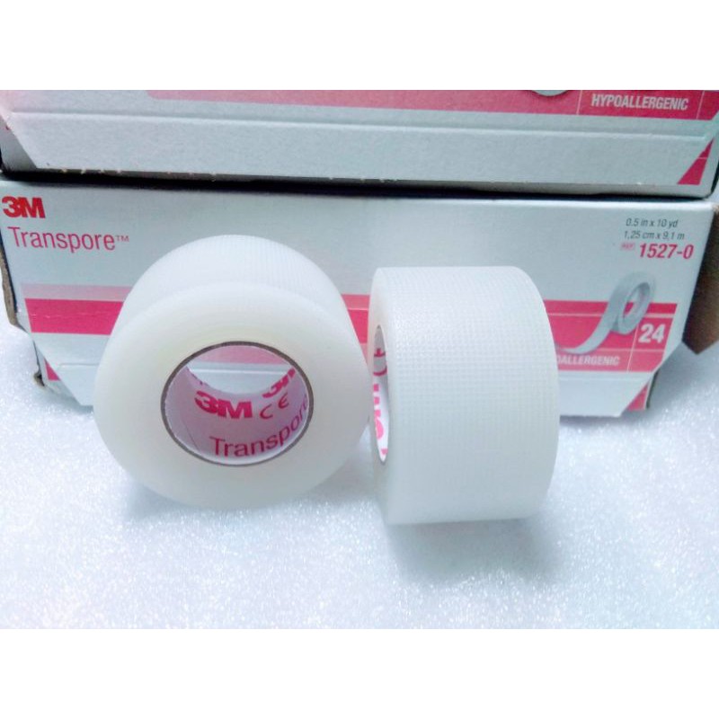1pc 3M Transpore Surgical Tape 1inch,1/2 inch | Lazada PH