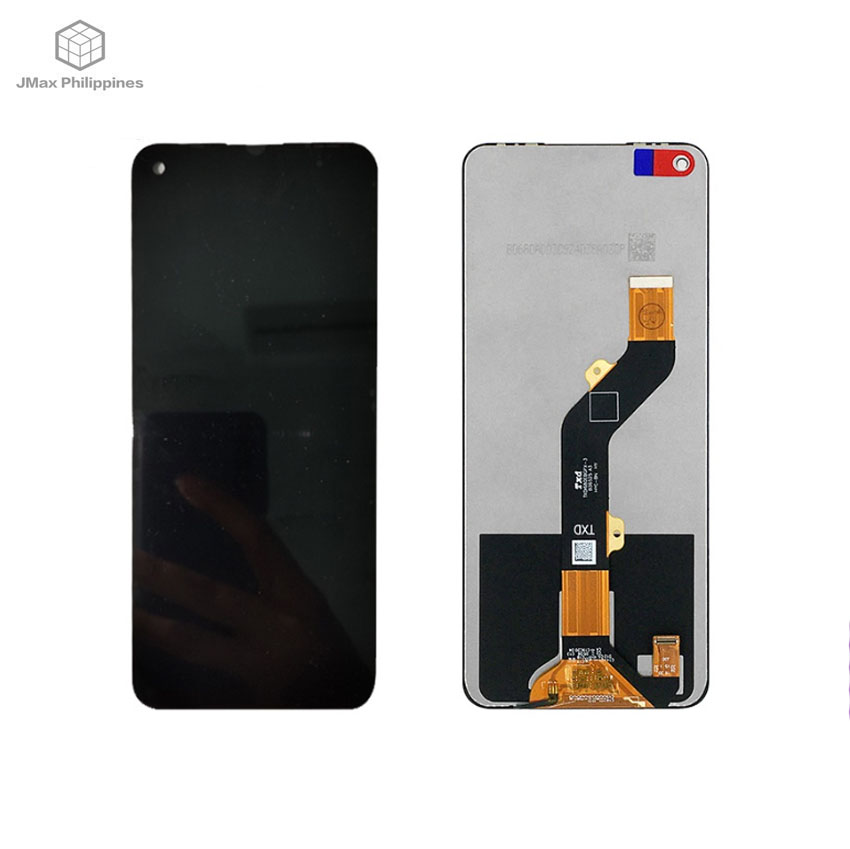 Infinix LCD Tecno Spark 7 Pro KF8 LCD Digital Touch Screen Display Frame Assembly for ...