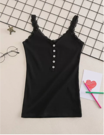 Korean Spaghetti Cami Top Knitted V neck halter Sando | Lazada PH