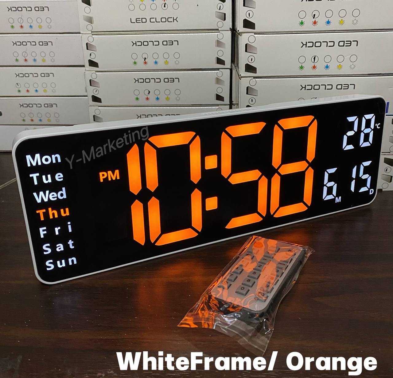 (6629) LARGE Digital Remote Control with COUNTDOWN & TIMER with Alarm ...