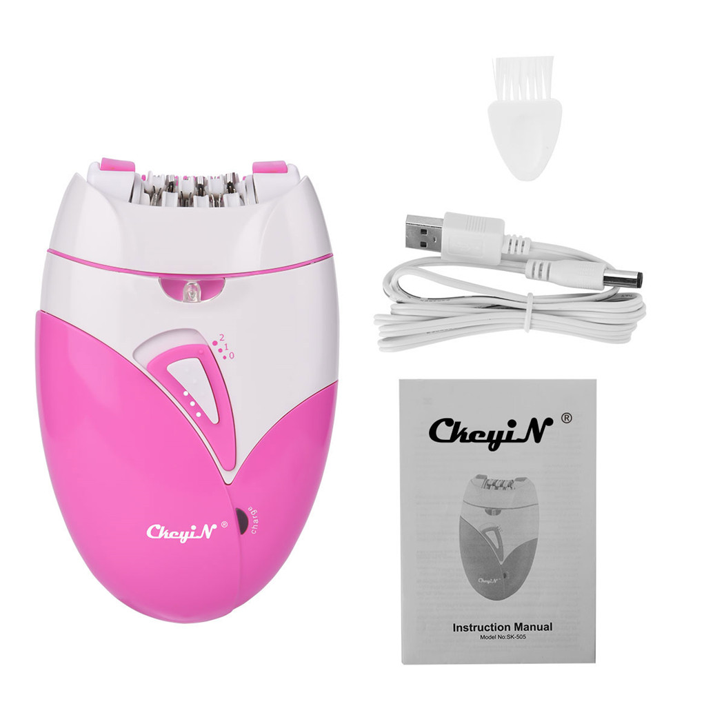 CkeyiN Rechargeable Women Epilator Electric Female Epilator for Face ...