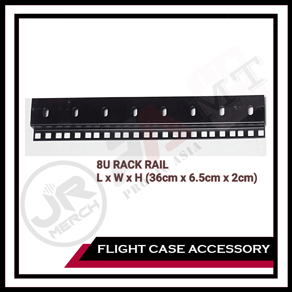 8U RAIL RACK used in Flight / Tour Case (RR8U) See photo for details ...