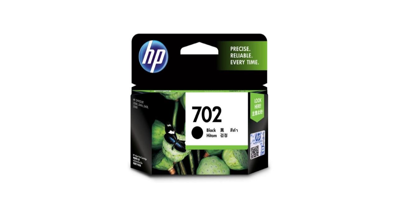 HP 702 Ink Cartridge (Black) | Lazada PH
