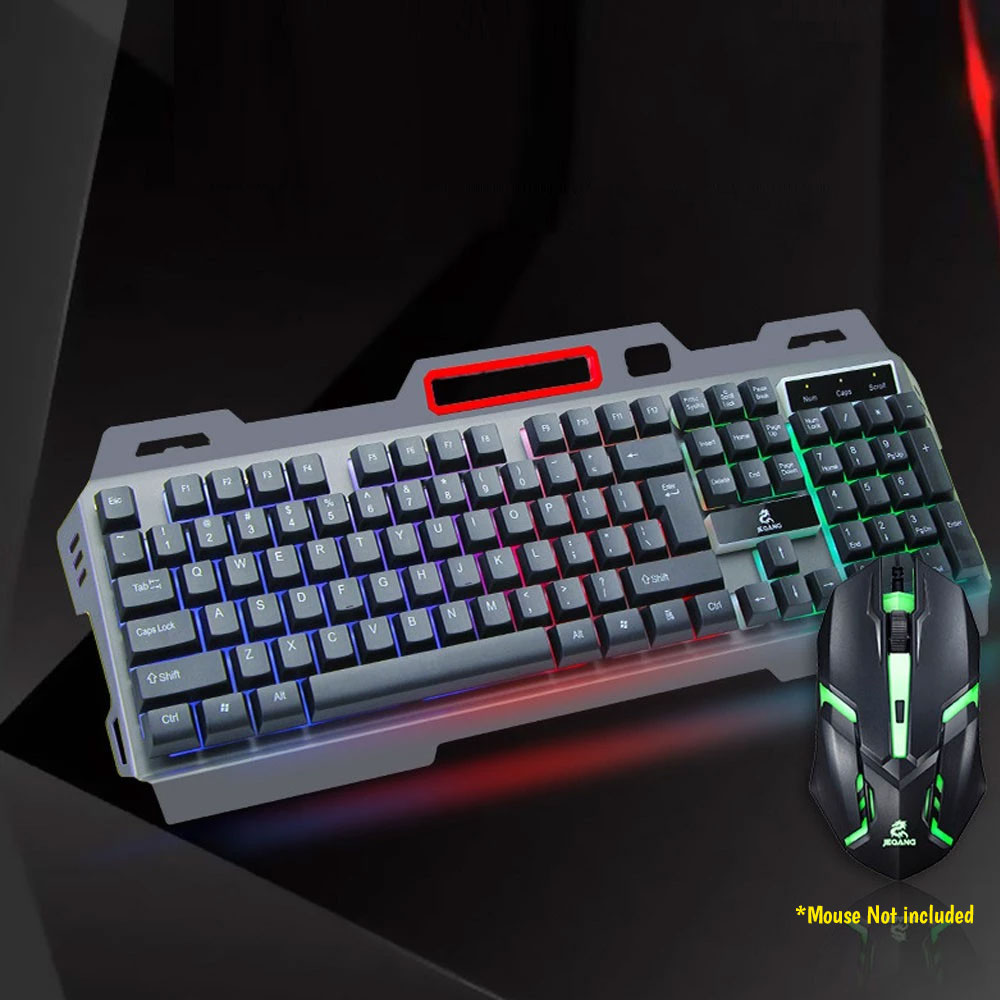 Hodeso Desktop Computer Game Metal Sense Luminous Keyboard - Wired RGB ...