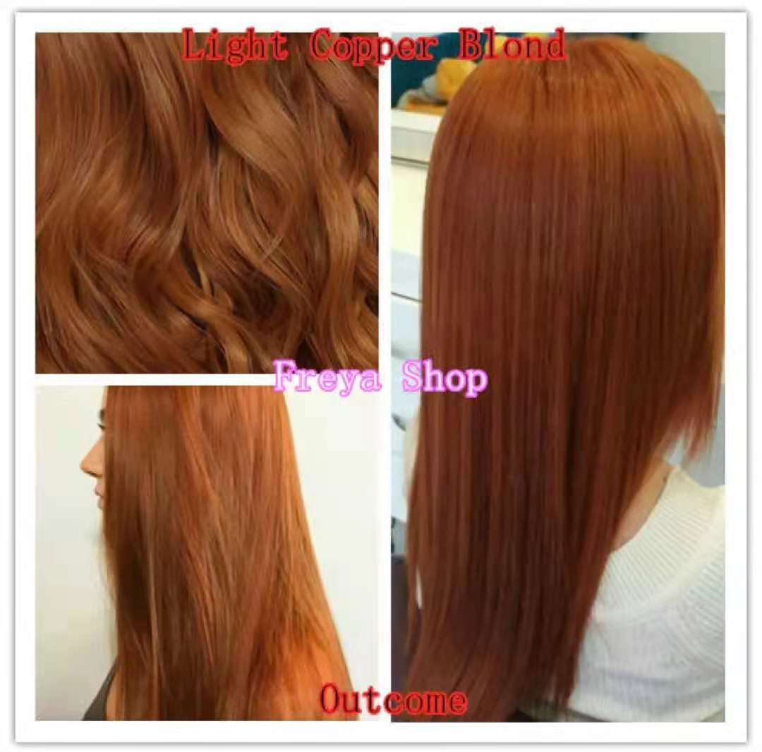 Light Copper Blond Hair Color with Oxidant ( 8.43 Bremod Hair Color ...