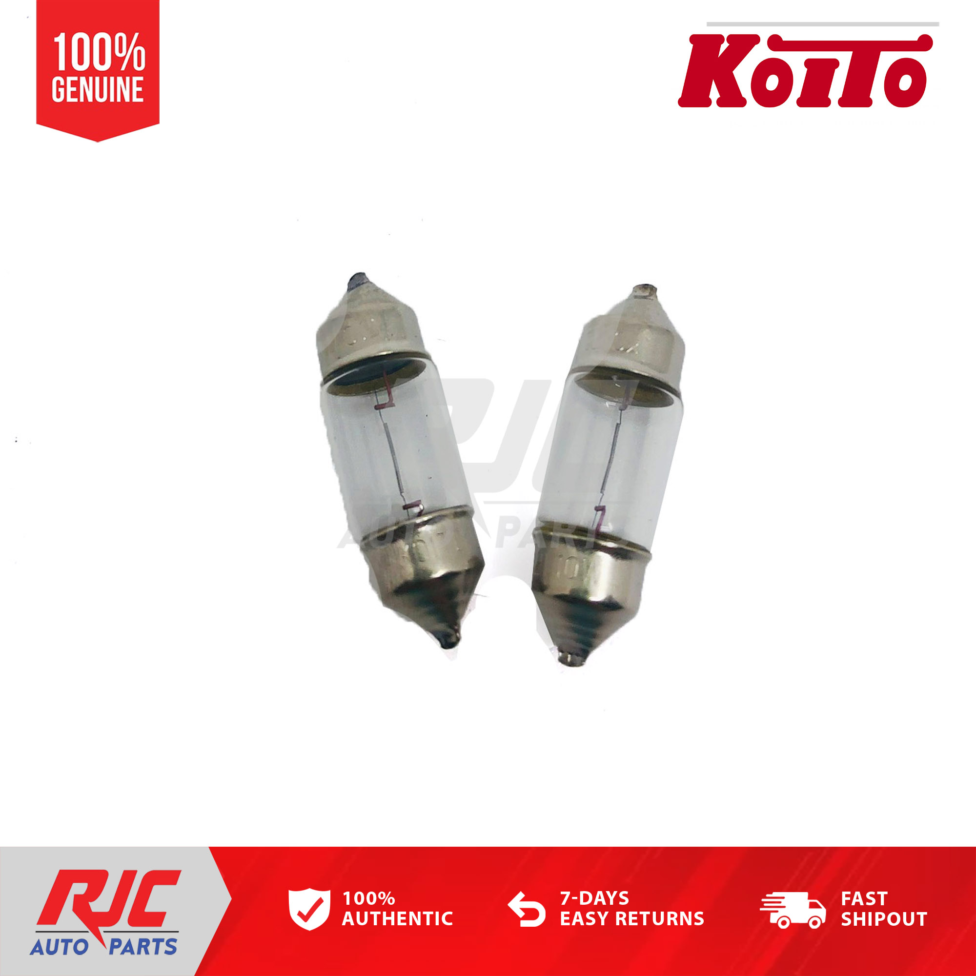 KOITO Peanut Bulb T8X28 12V 5W HB-2214 1PC / 10pcs 1BOX | Lazada PH