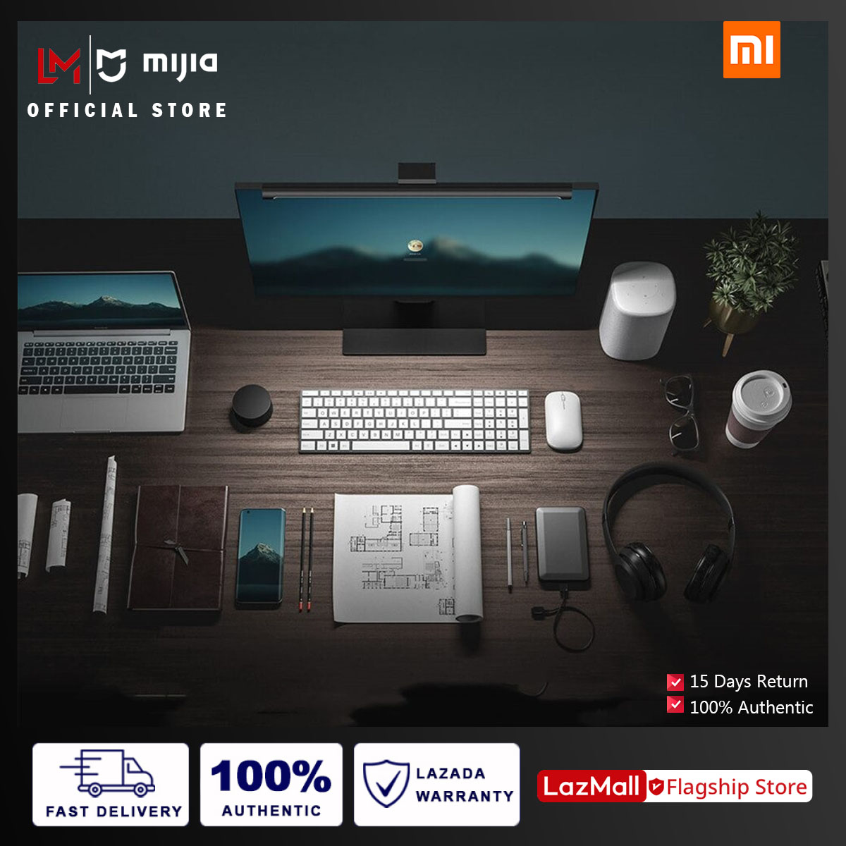 Xiaomi Mijia Screenbar LED Desk Lamp PC Computer Monitor Laptop Screen ...