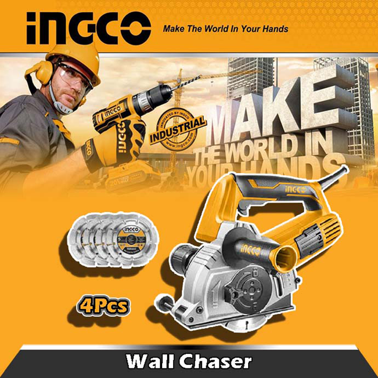 INGCO Wall chaser - WLC15008 | Lazada PH