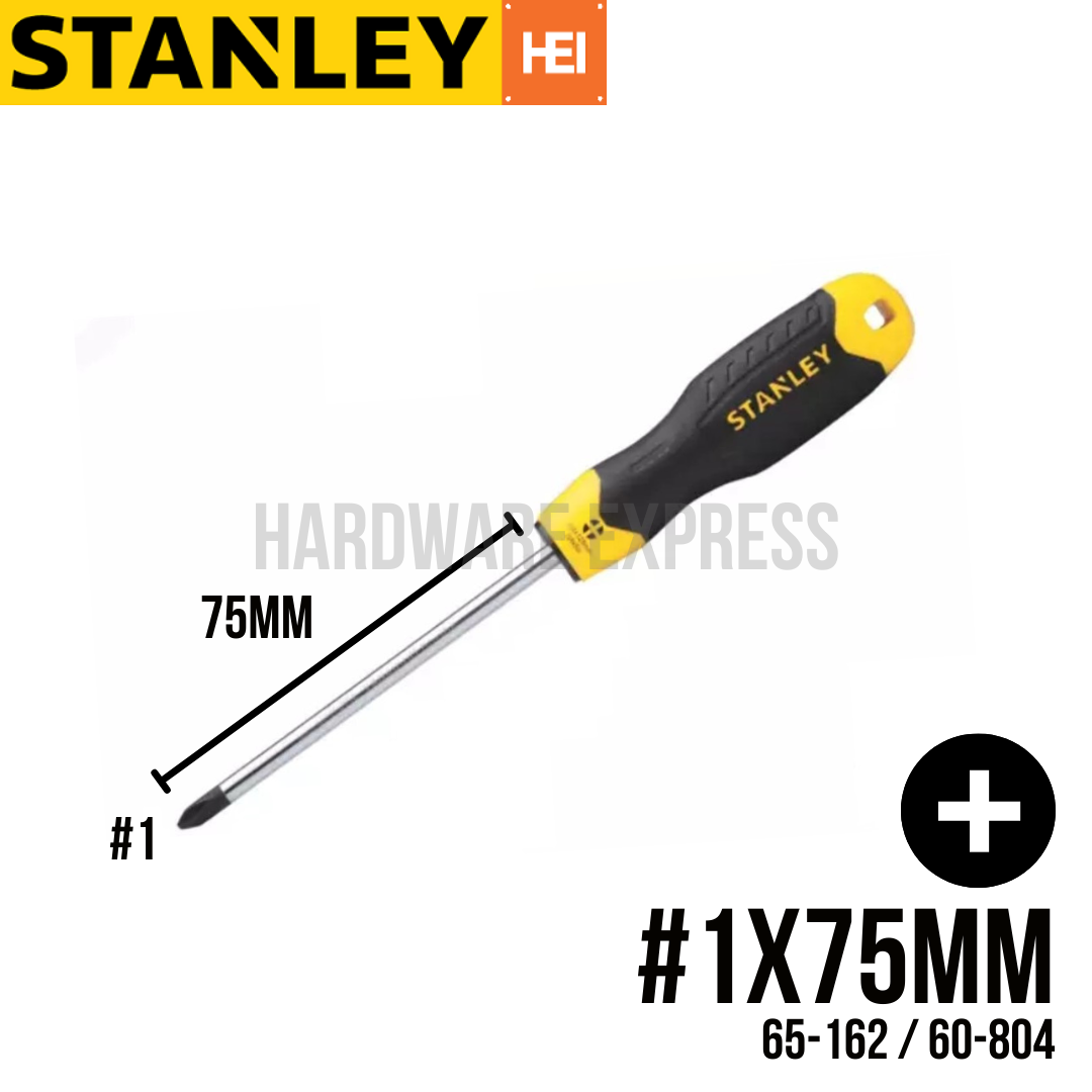 Stanley Cushion Grip Philip / Phillips Screwdriver (Sold Per Pc ...