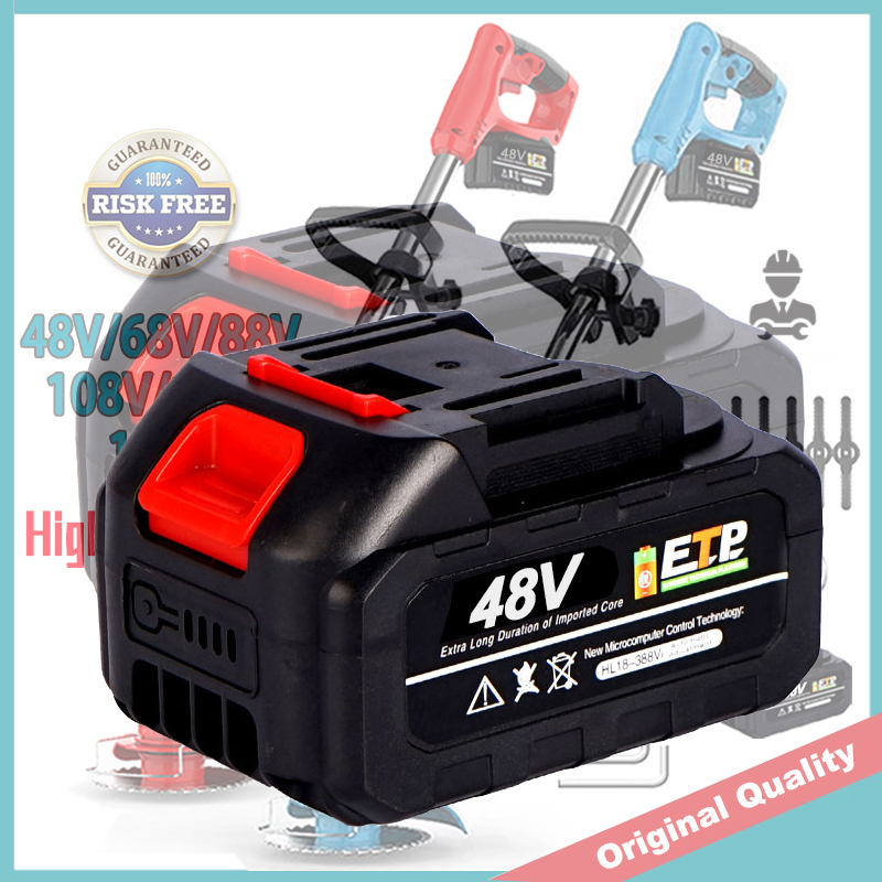 DC 168V/128V/88V/68V/48V Lithium Battery Li-lon Lithium-lon Rechargeable Battery For Cordless ...