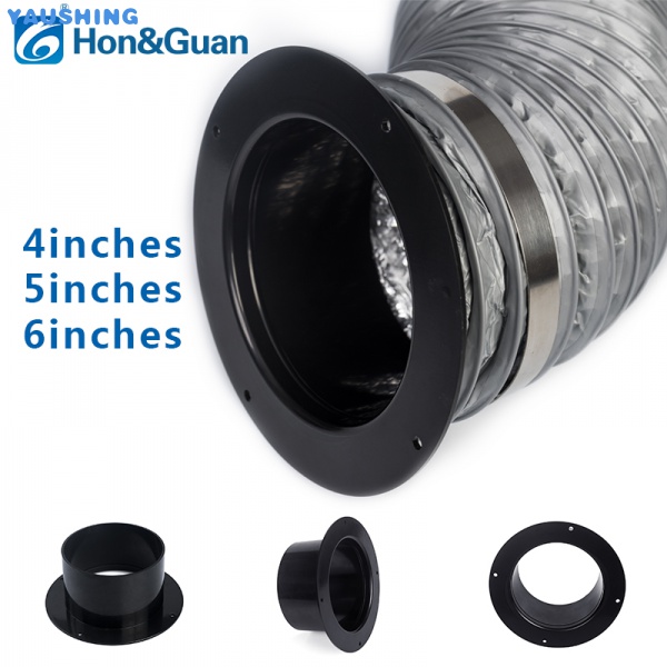 YAUSHING 3456 inches Ducting Direct connector Neck flange of ...