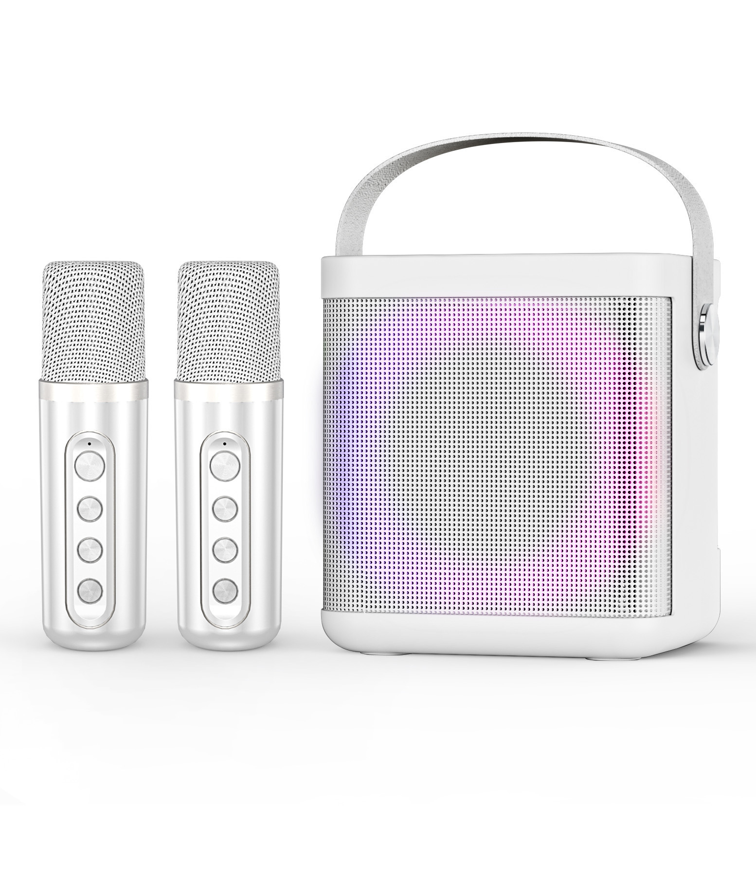 S882 Portable Karaoke with Dual Microphone Bluetooth Wireless ...