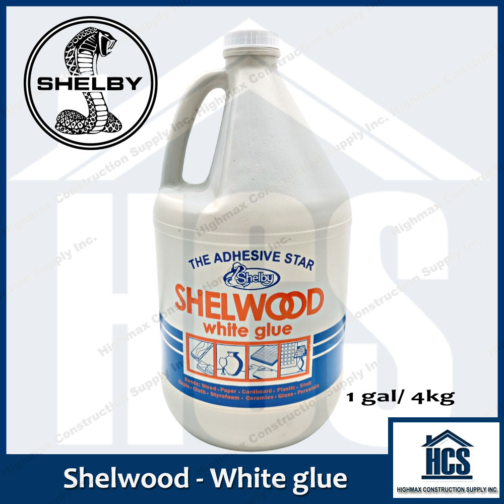 Shelby Shelwood White Glue 1 gallon / 4kg The Adhesive Star | Lazada PH