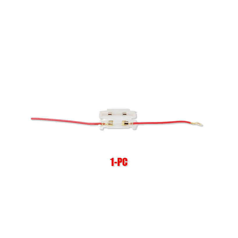 PC FIRST MOTORCYCLE FUSE BOX UNIVERSAL with 2-PCS 6x30mm GLASS FUSE ...