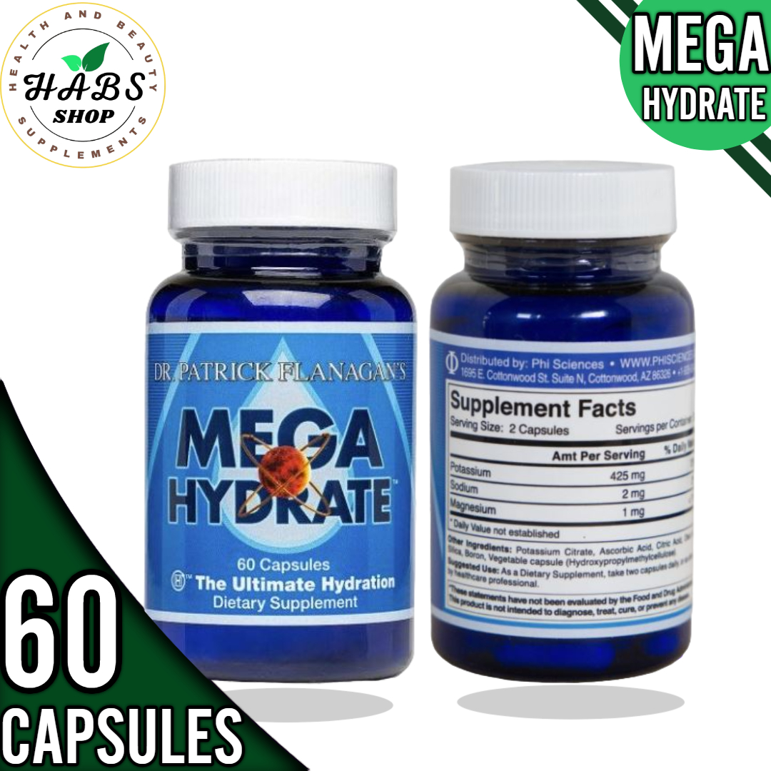 Dr. Patrick Flanagans, Mega Hydrate (60 capsules) | Lazada PH