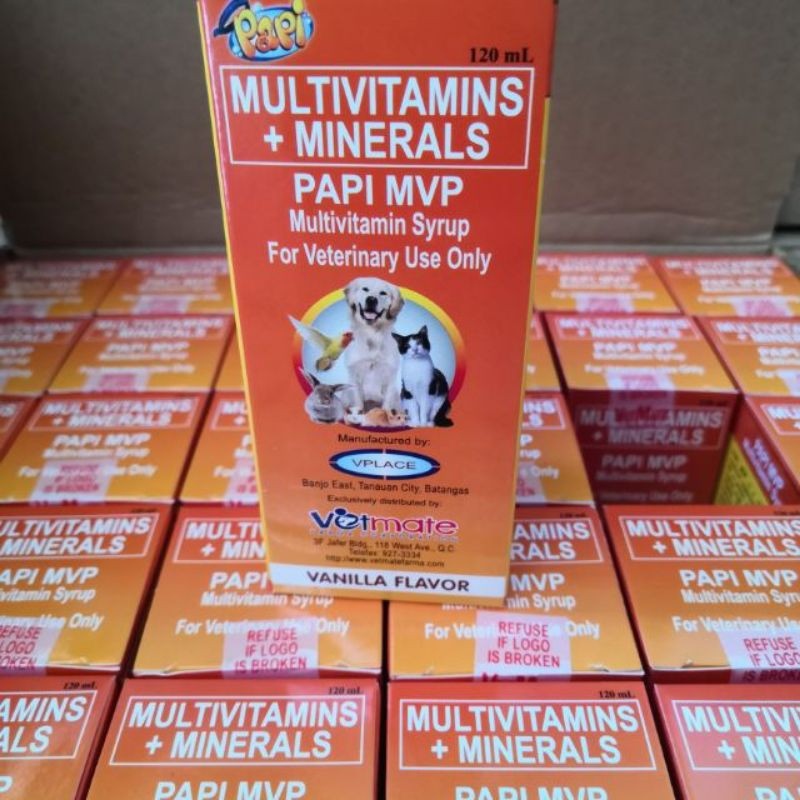 Papi MVP Multivitamins Plus 120 ML | Lazada PH