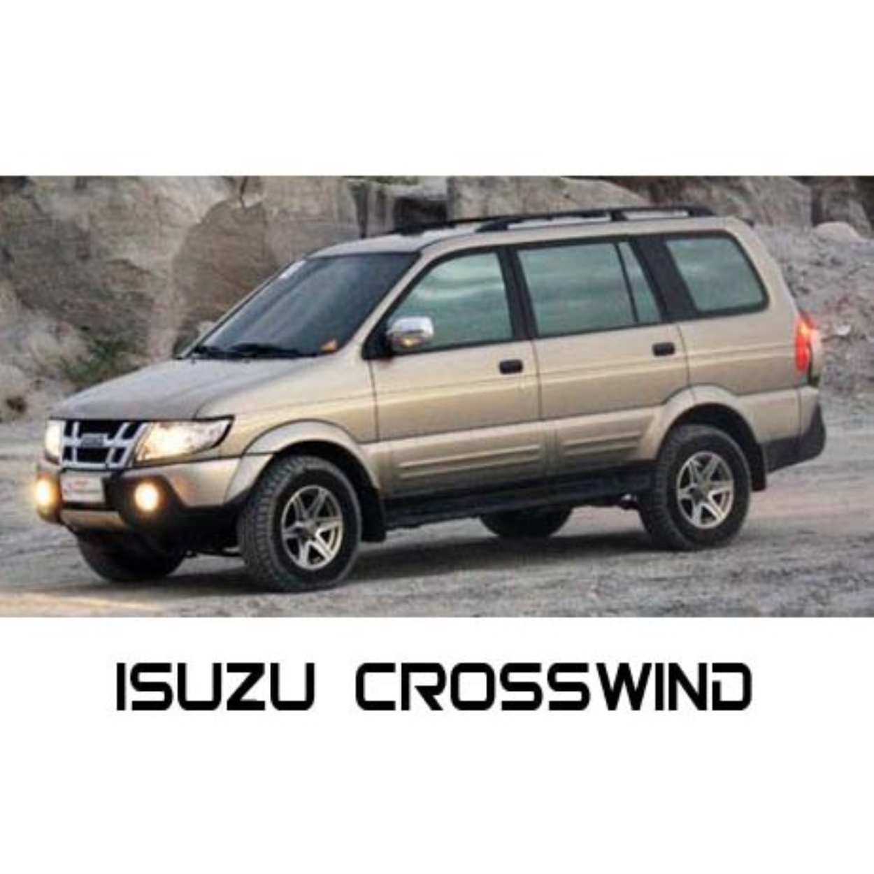 Window Visor Rain Guard for Isuzu Crosswind ( All Models ) | Lazada PH