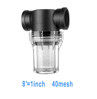 Residential Garden Pond Inline Mesh Strainer Water Pump Irrigation High ...