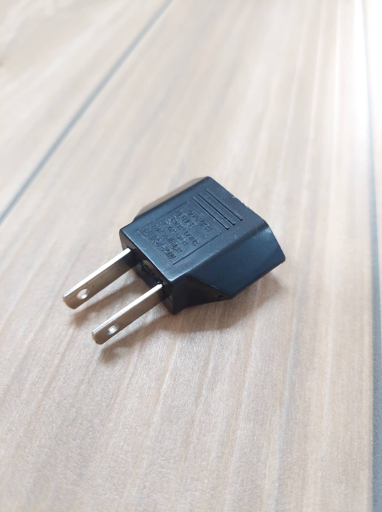 EU to US Adapter Plug Round to Flat Converter Travel Adaptor | Lazada PH