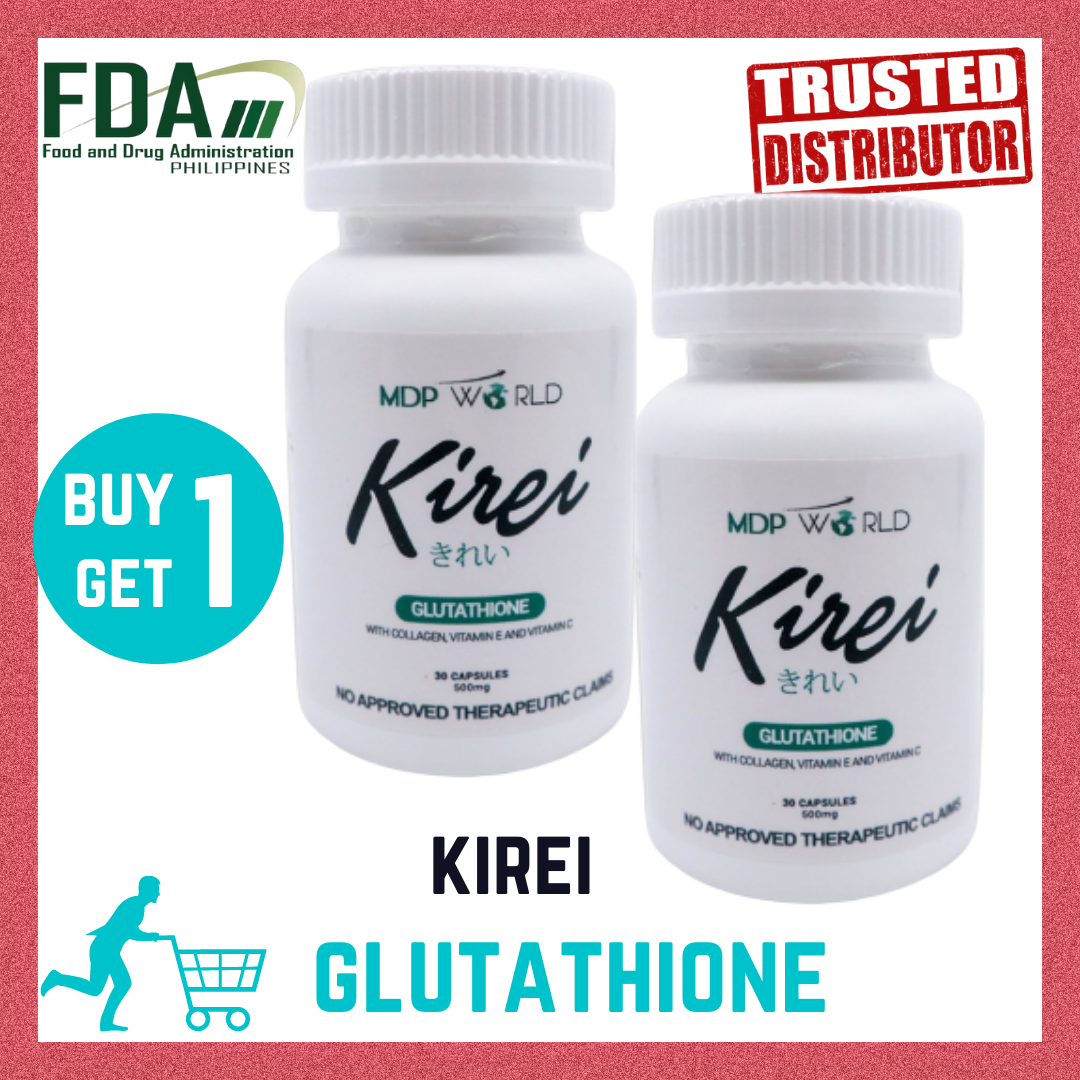 BUY 1 GET 1 Original Kirei glutathione best seller (30 capsules) Premium Collagen with ...