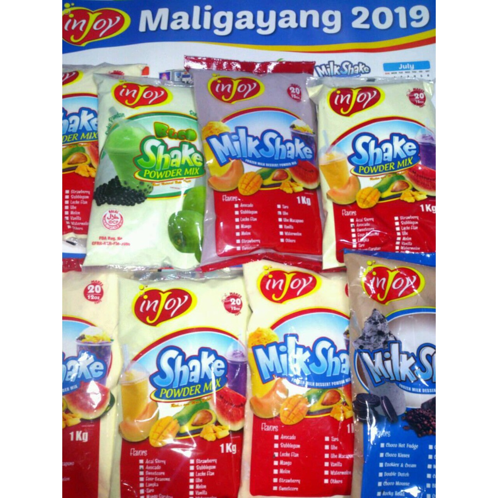Injoy Milk Shake and Ice Candy Flavors 1kg Pack | Lazada PH