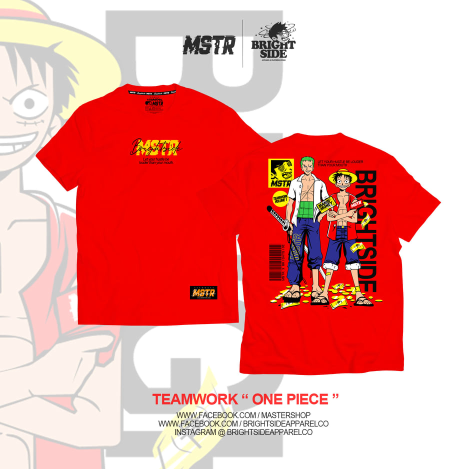 MSTR x Brightside Collab - One Piece | Lazada PH