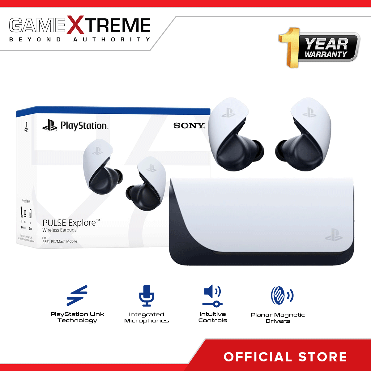 Sony PlayStation Pulse Explore Wireless Earbuds | Lazada PH