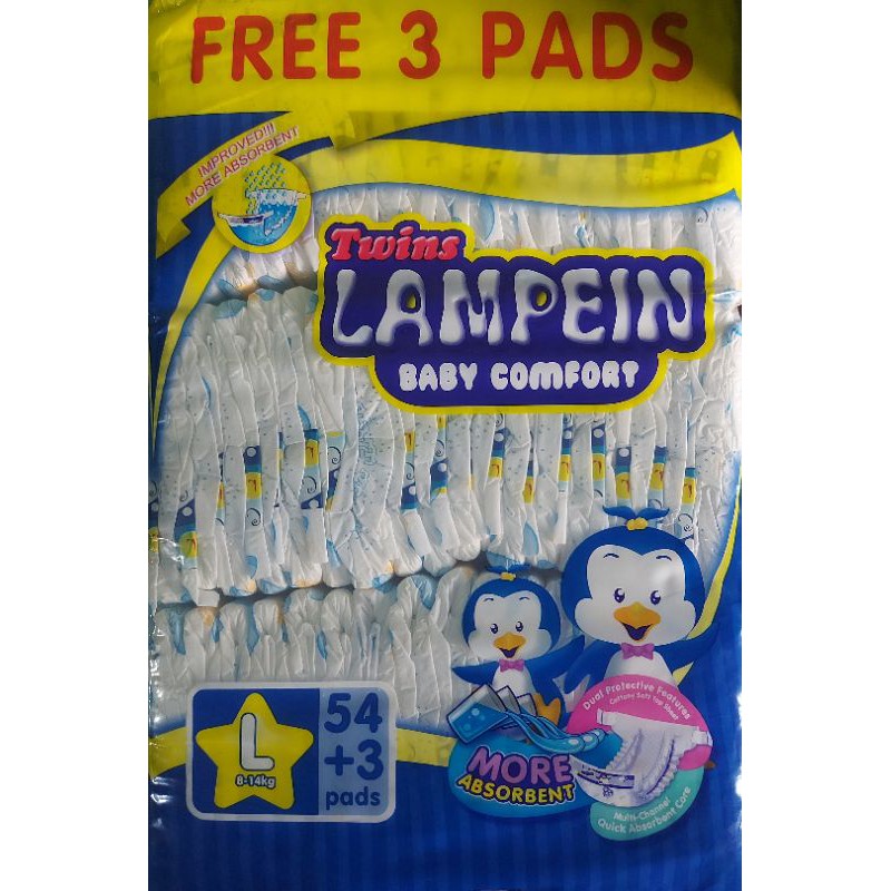 medium and small Lampein diaper jumbo pack | Lazada PH