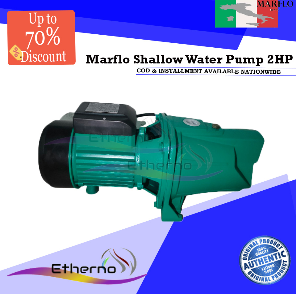 Marflo Shallow Electric Water Pump 2 HP | Lazada PH